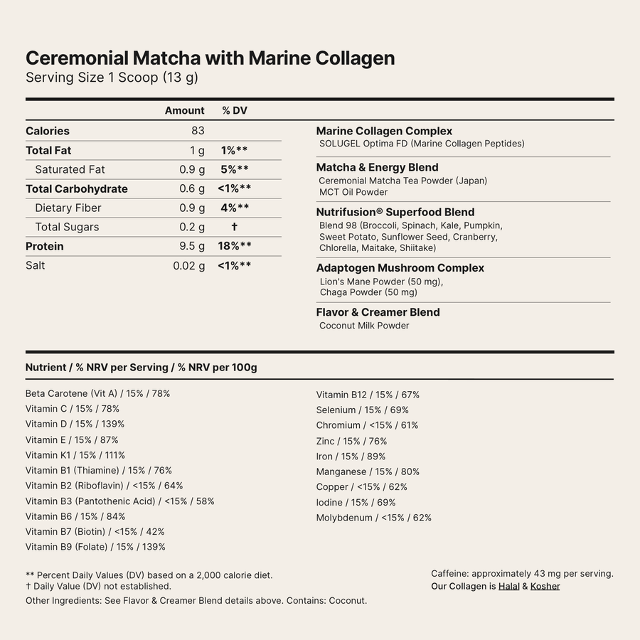 Matcha with Collagen – FEEL REFORMED